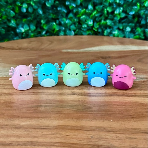 Squishmallows | Toys | Squishalong By Squishmallows Axolotl Bundle ...
